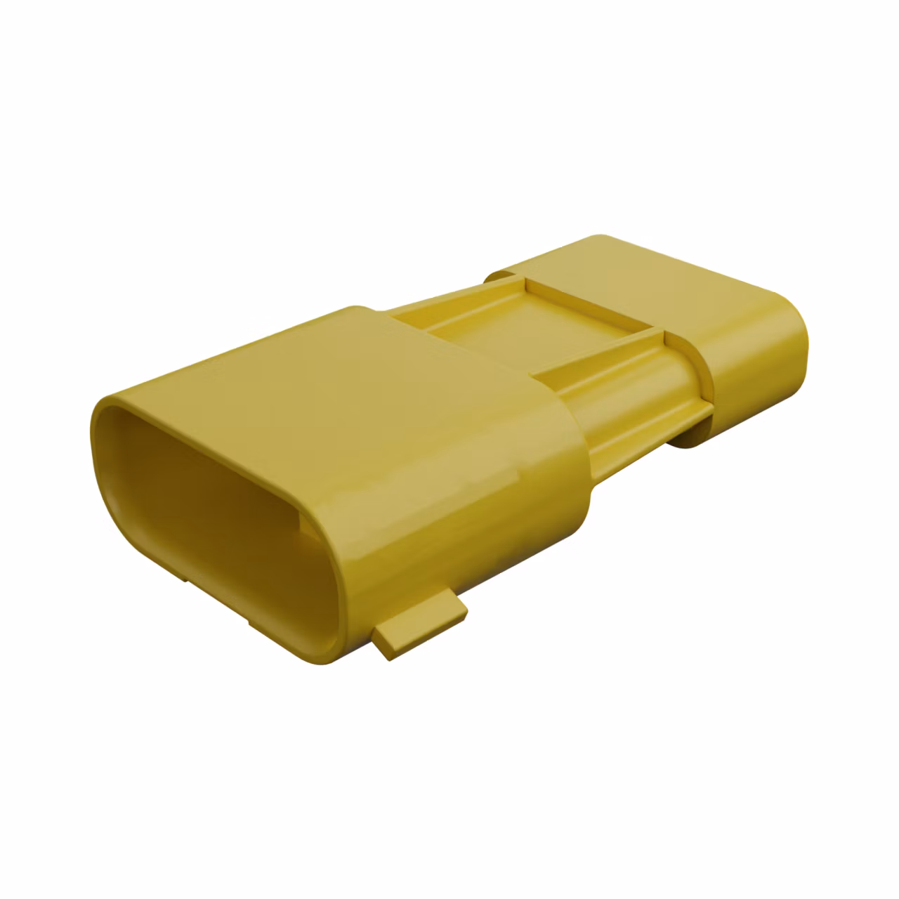 Squba Sealed Plug Assembly, 1.80mm Pitch, Single Row, 8 Circuits, Yellow for sale