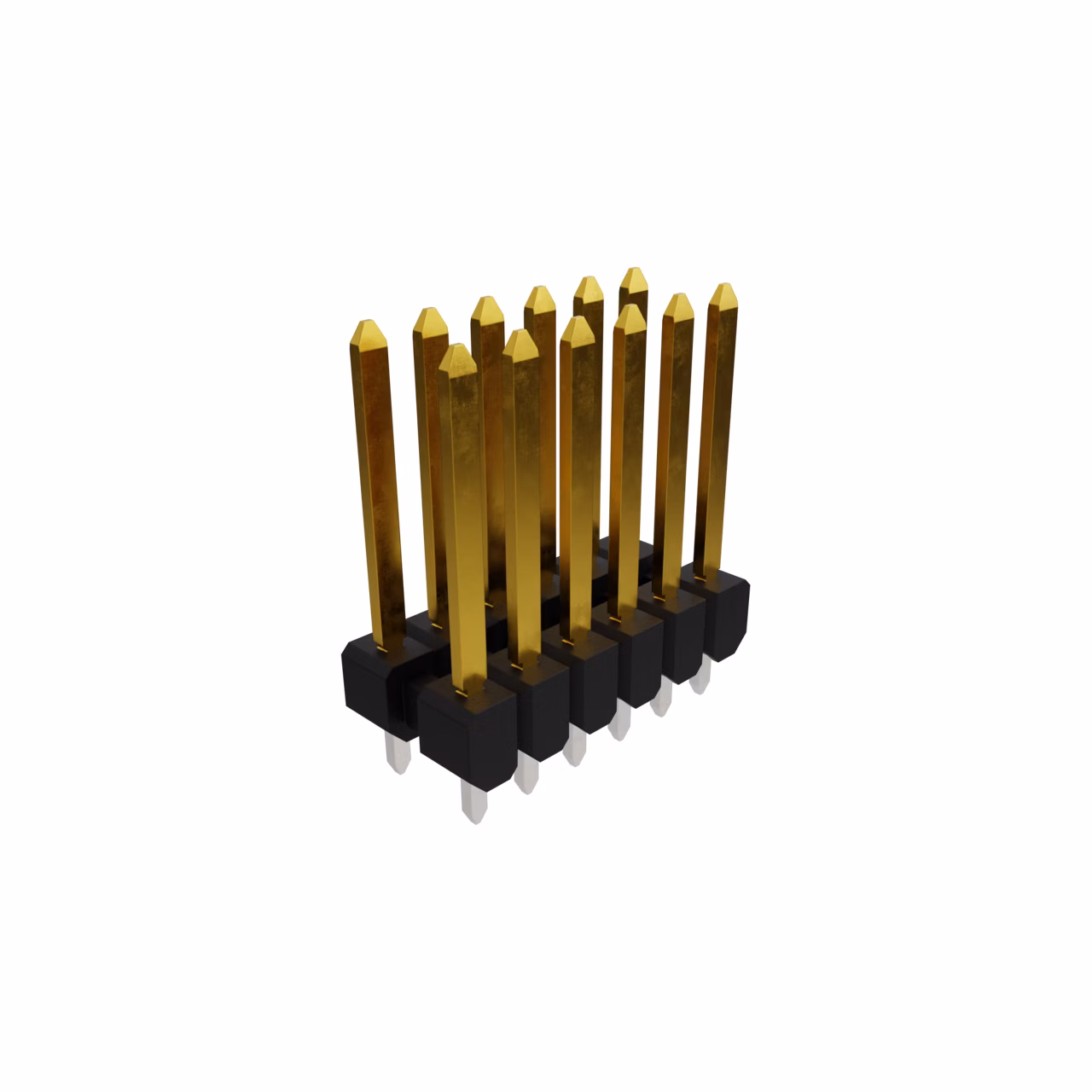 MX150 Dual Row Header, Vertical, 12 Circuits, 1.25µm Nickel (Ni) Overall, 2.50µm Minimum Select Matte Tin (Sn) Plating on Tail, 0.75µm Select Gold (Au) Contact Area, 16.09mm Mating Pin Length, 3.05m for sale