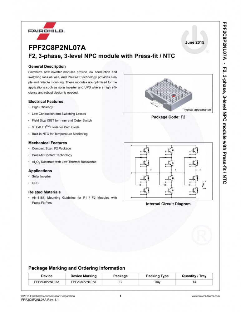 FPF2C8P2NL07A datasheet page 2