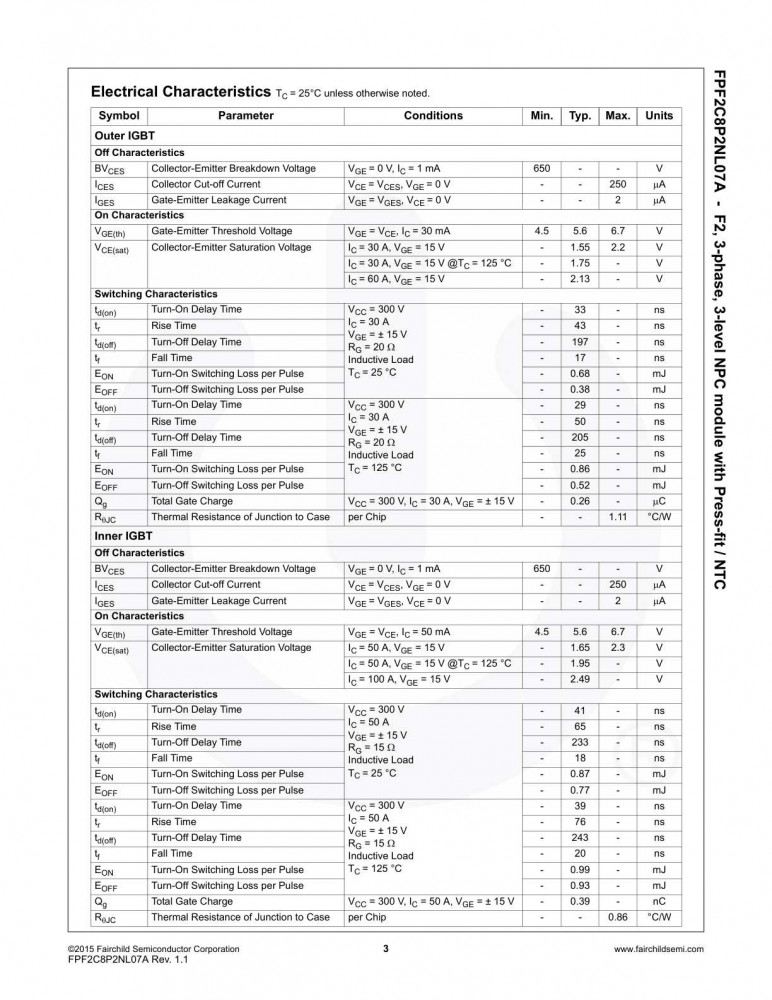 FPF2C8P2NL07A datasheet page 4