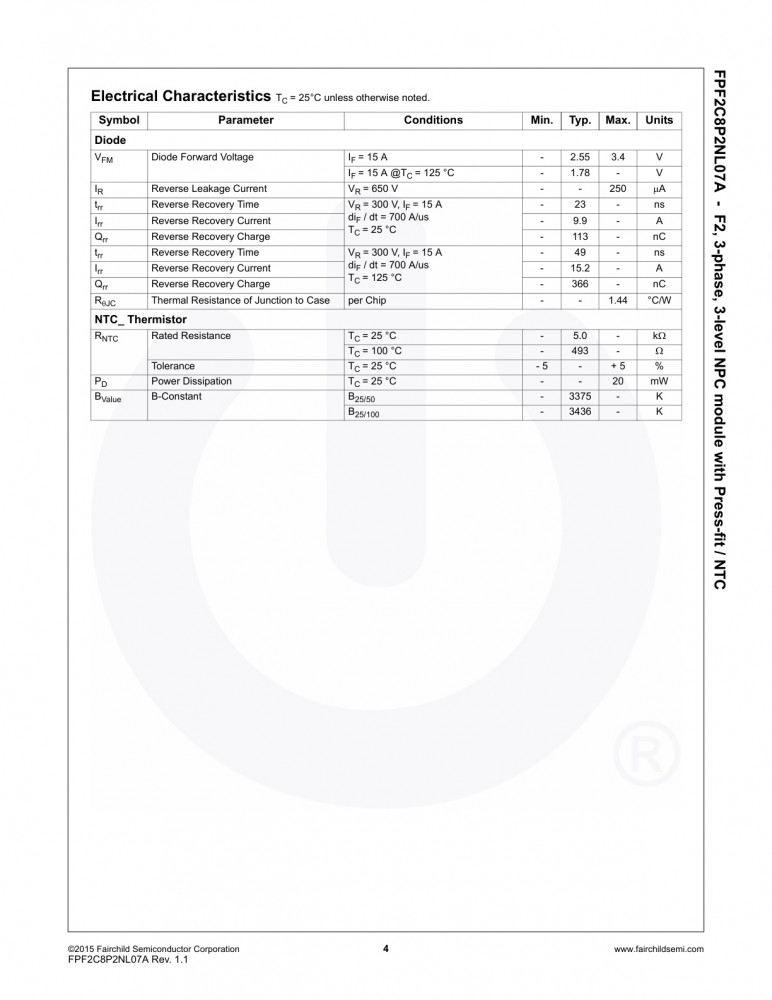 FPF2C8P2NL07A datasheet page 5