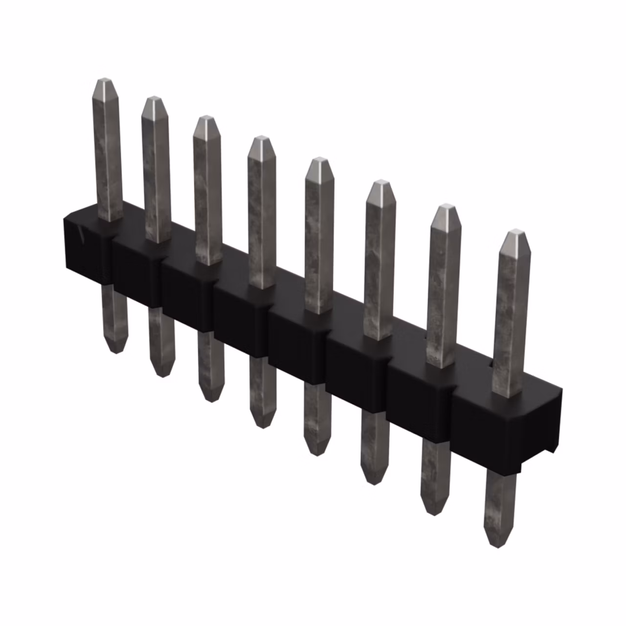 2.00mm Pitch Milli-Grid Header, Vertical, Through Hole, Breakaway, 8 Circuits, 2.50µm Tin (Sn) Plating, Mating Pin Length 4.00mm, Tail Length 2.70mm, Lead-Free for sale