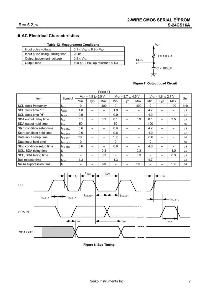 S-24CS16A0I-J8T1G datasheet page 7