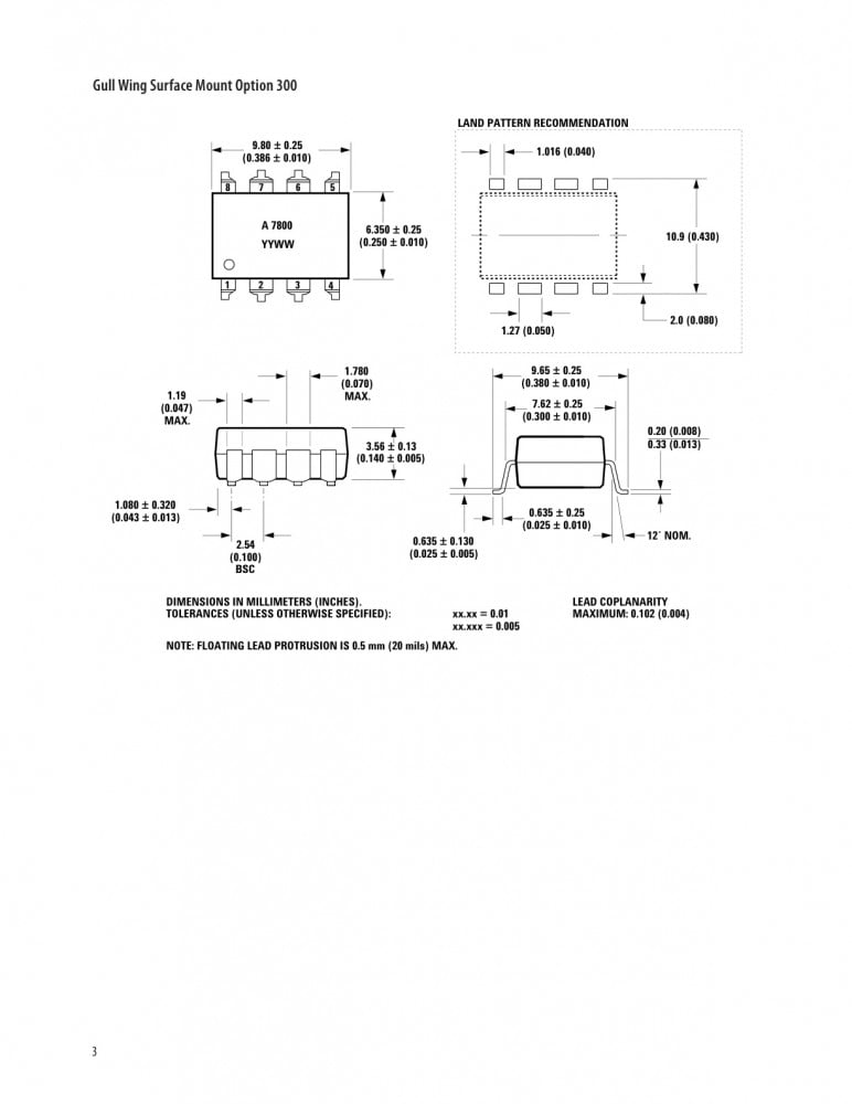 HCPL-7800A datasheet page 3