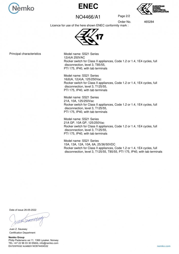 SS21-BBIWG-R approval document page 9