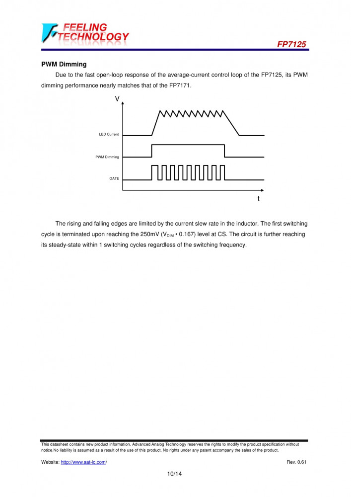 FP7125LR-G1 datasheet page 10