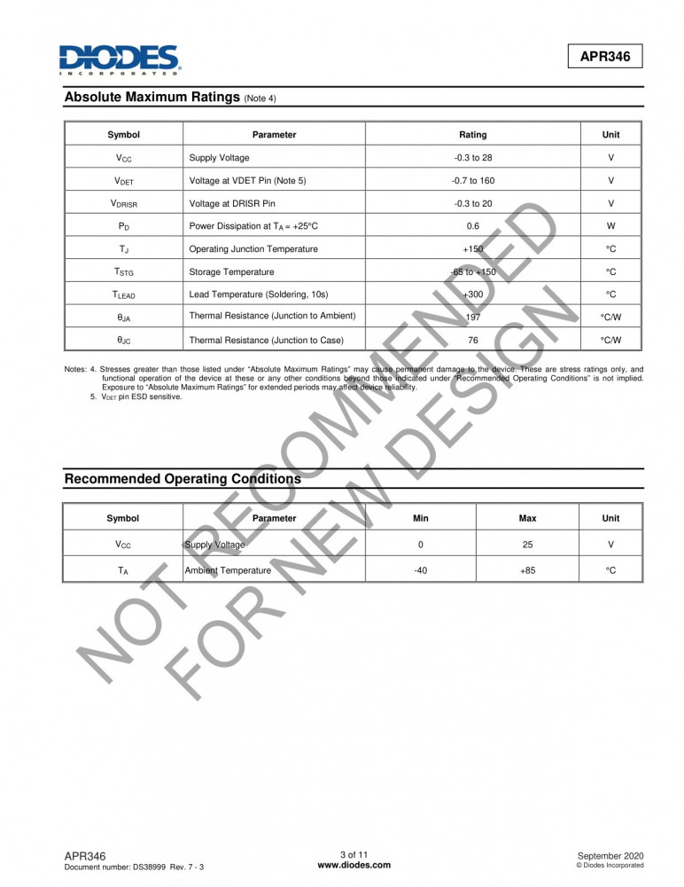 APR346 datasheet page 3