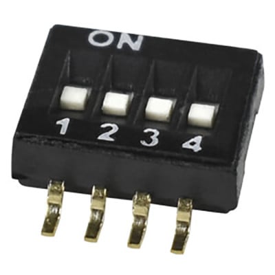 CUI DS05-127-2-04BK-SMT-TR DIP Switch for sale