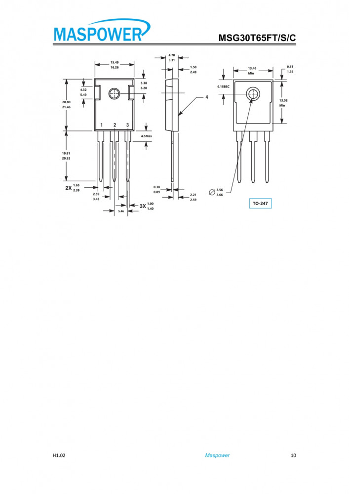 MSG30T65FT datasheet page 10