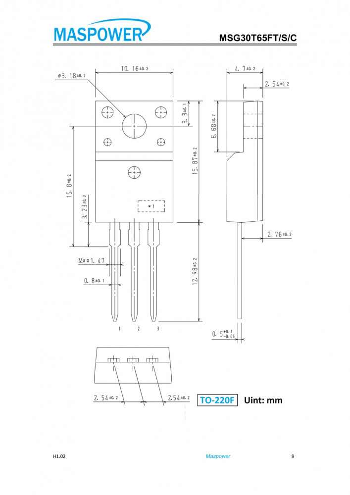 MSG30T65FT datasheet page 9