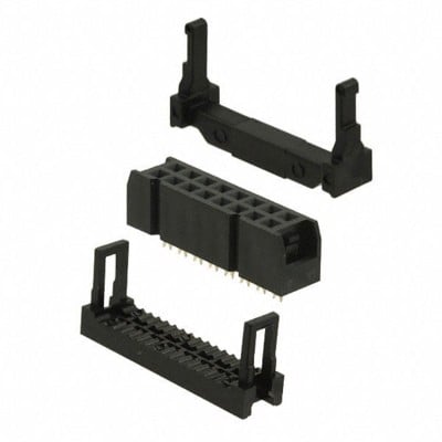 Sullins SFH213-PPPC-D08-ID-BK Free Hanging Panel Mount Connector