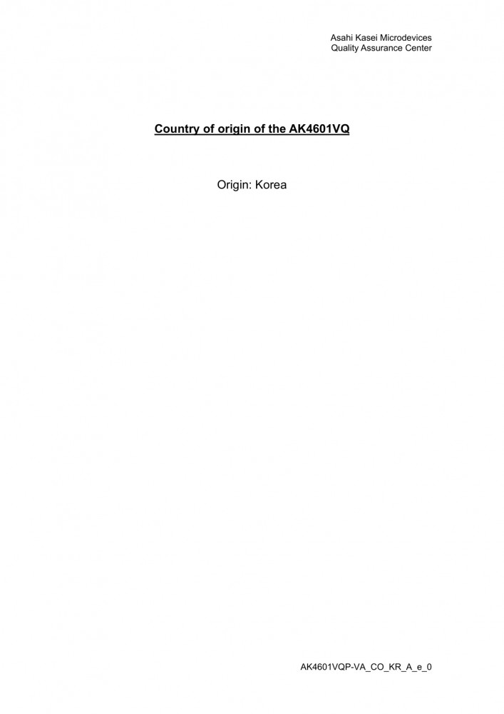 AK4601VQ document page 10