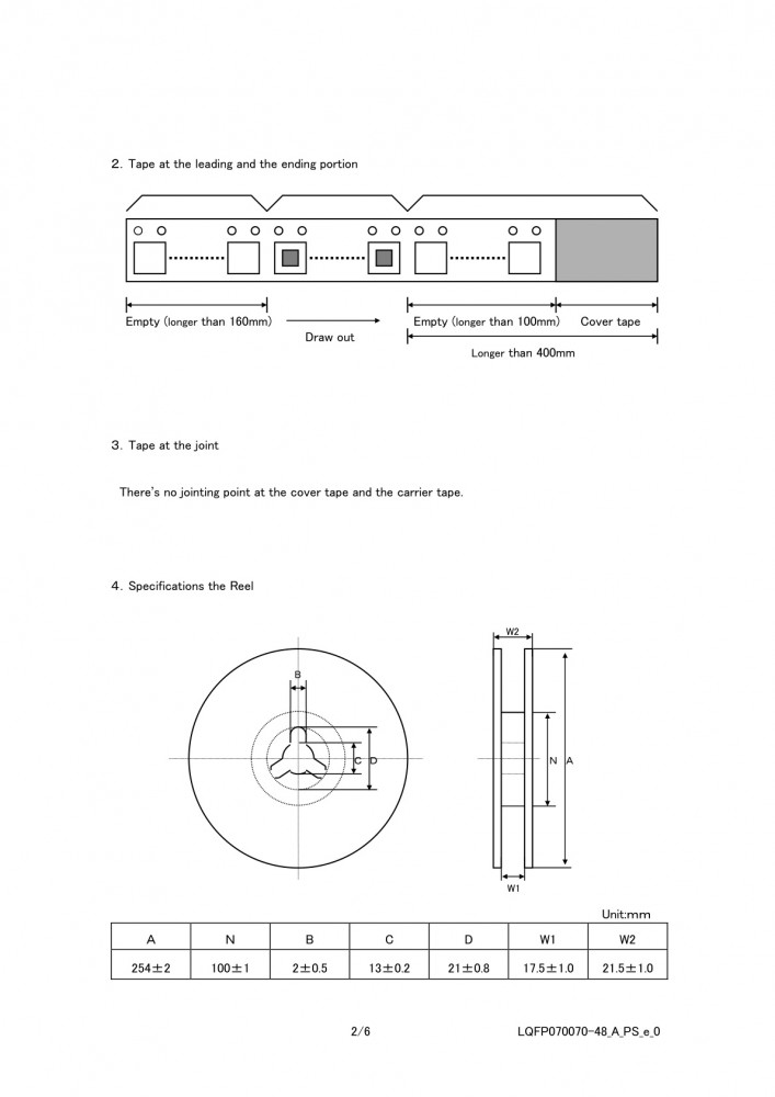 AK4601VQ document page 3