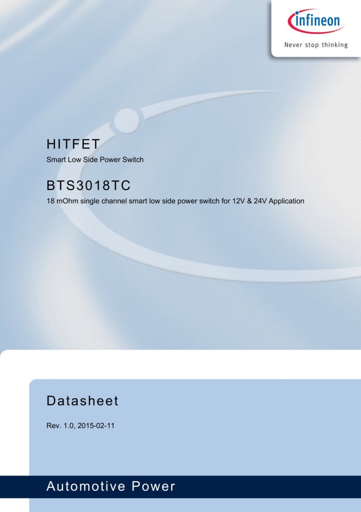 BTS3018TC datasheet page 1