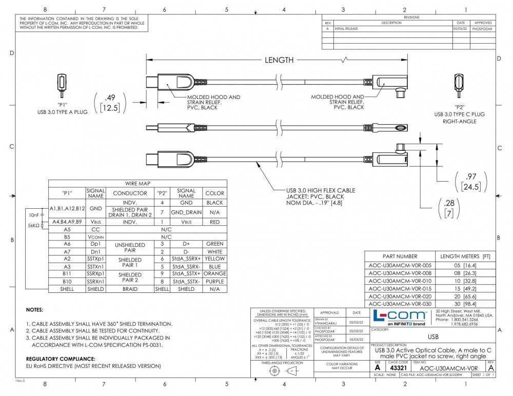 AOC-U30AMCM-V0R-005 technical document preview