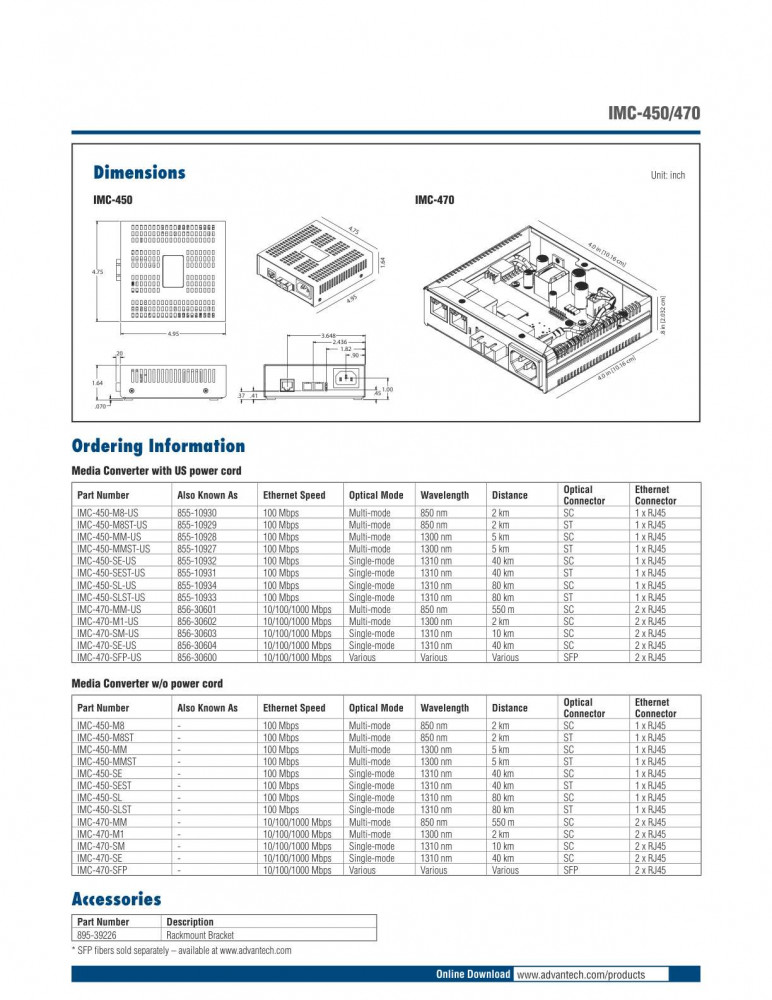 IMC-470-SM-US technical documentation image 2