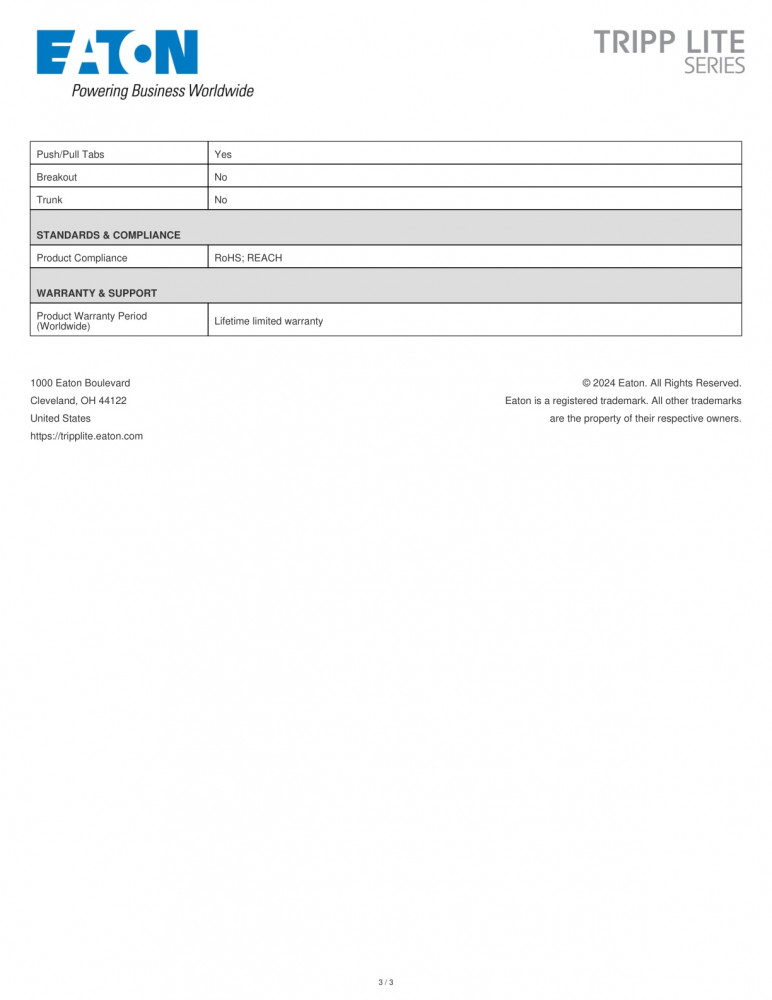 EATON N390-07M-12-AP documentation page 3