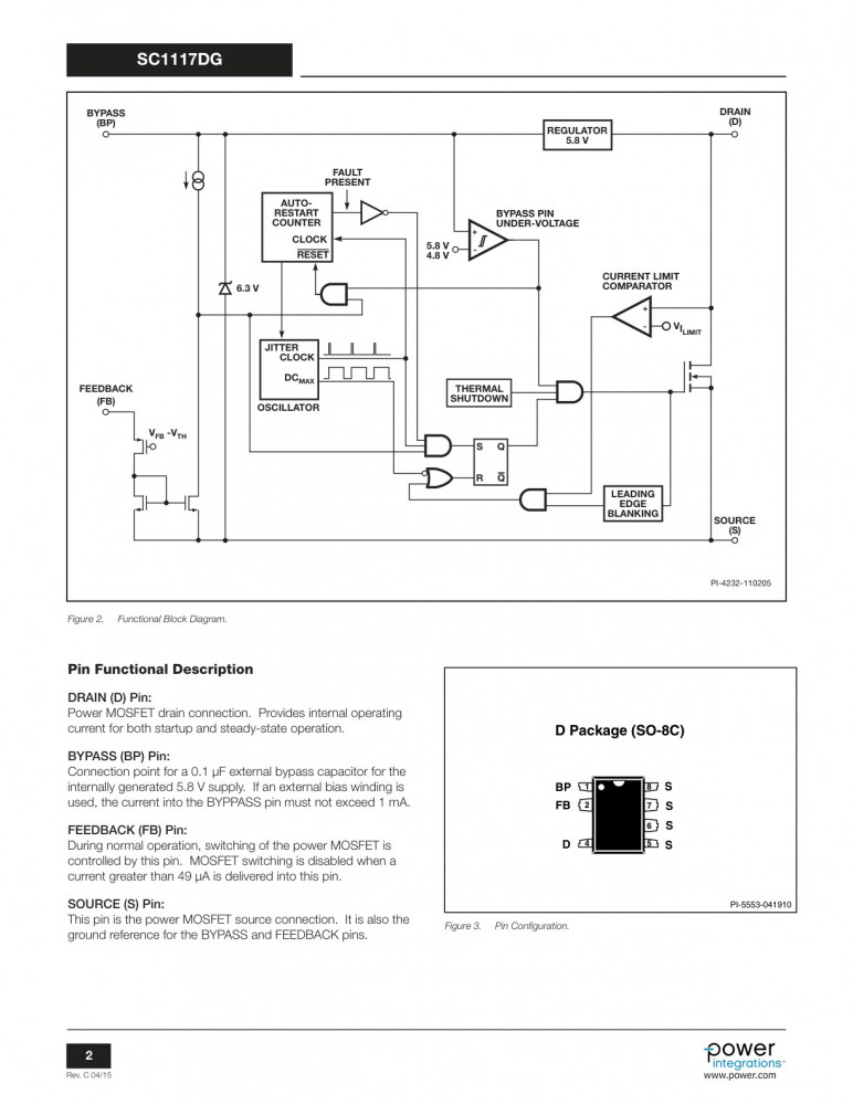 SC1117DG-TL datasheet page 2