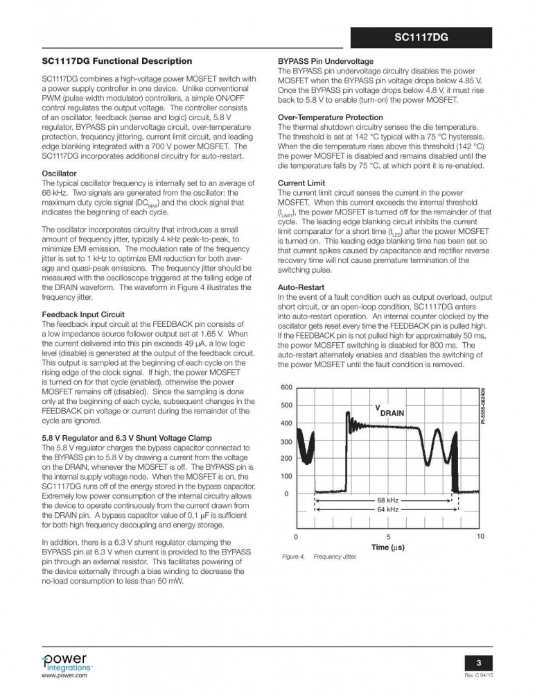 SC1117DG-TL datasheet page 3