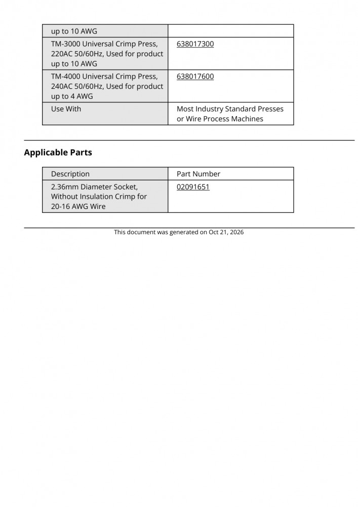 MOLEX 638944000 product document page 3