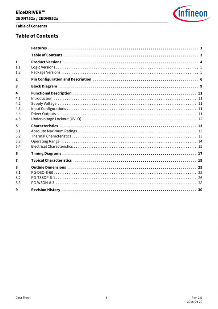 2EDN7523G technical document page 3