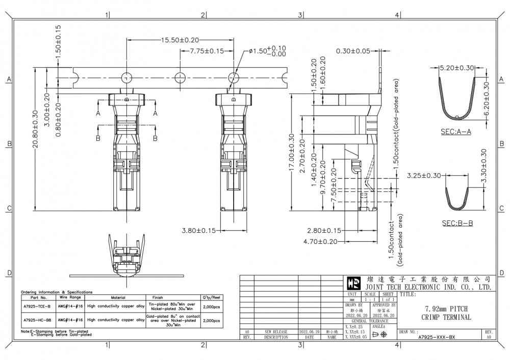 A7925-TCE-B technical document preview