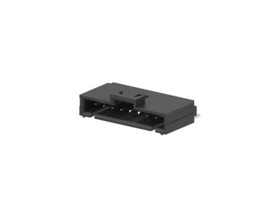 2.54mm Pitch SL Header, Single Row, Right-Angle, LCP, Shrouded, Surface Mount, Matte Tin (Sn) Plating, 19 Circuits