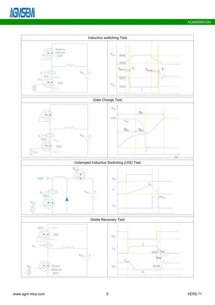 AGM056N10H datasheet page 5