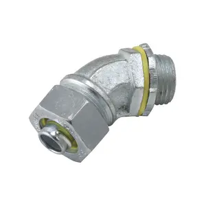 3 in. Liquidtight Straight Connector, Insulated with Ground Lug