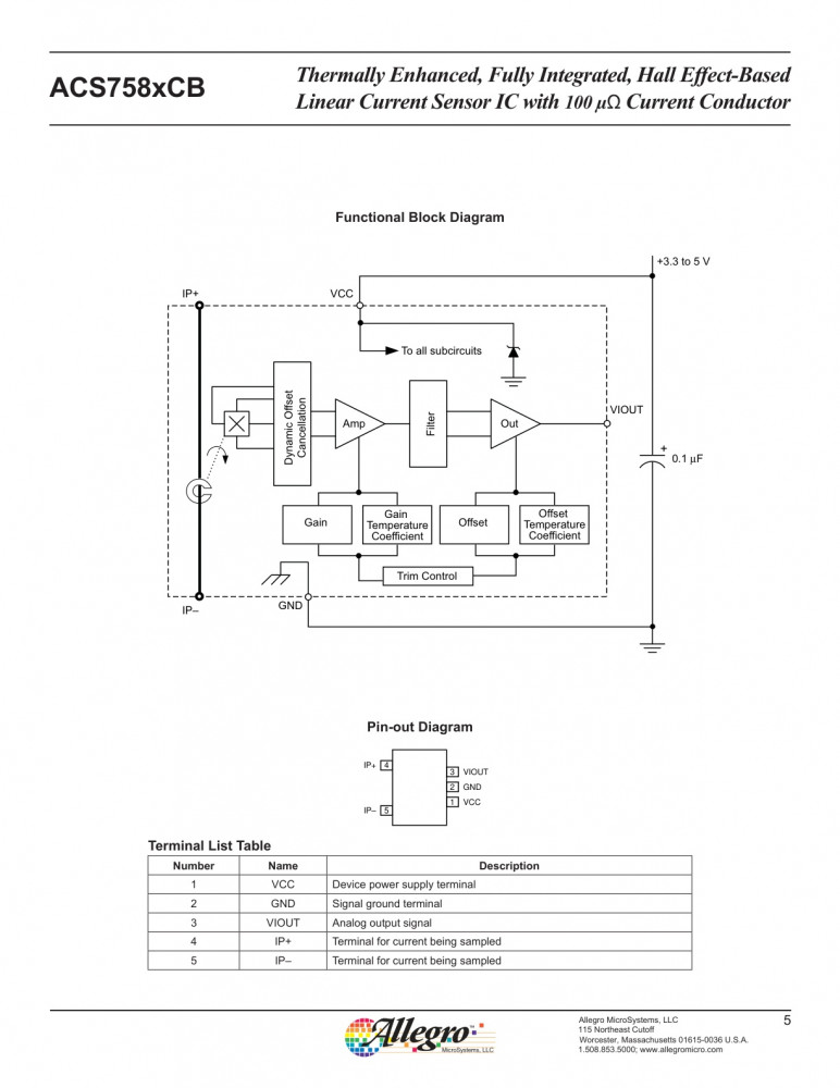 ACS758 datasheet page 5