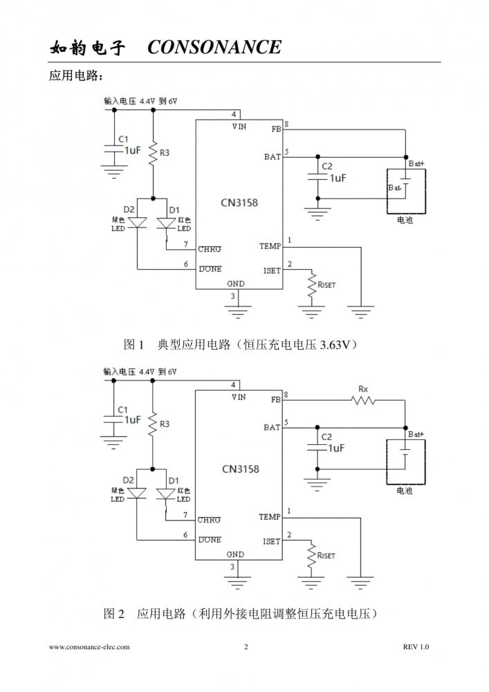 CN3158 datasheet page 2