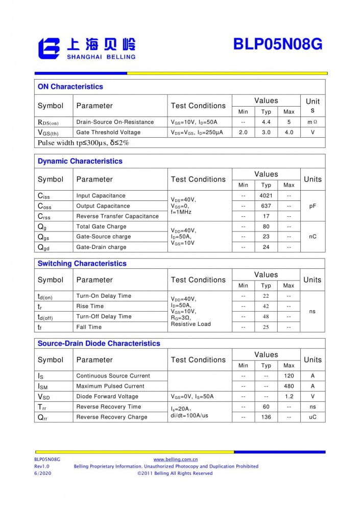 BLP05N08G-B datasheet page 3