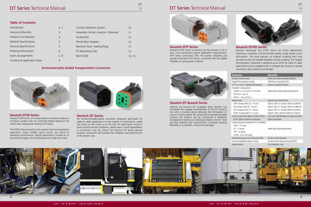 DEUTSCH DT Series technical manual page 2