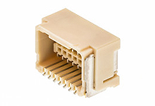 1.25mm Pitch, Micro-Lock Plus PCB Header, Dual Row, Right-Angle, Surface Mount, 0.76µm Gold Plating, Positive Lock, 38 Circuits, Natural