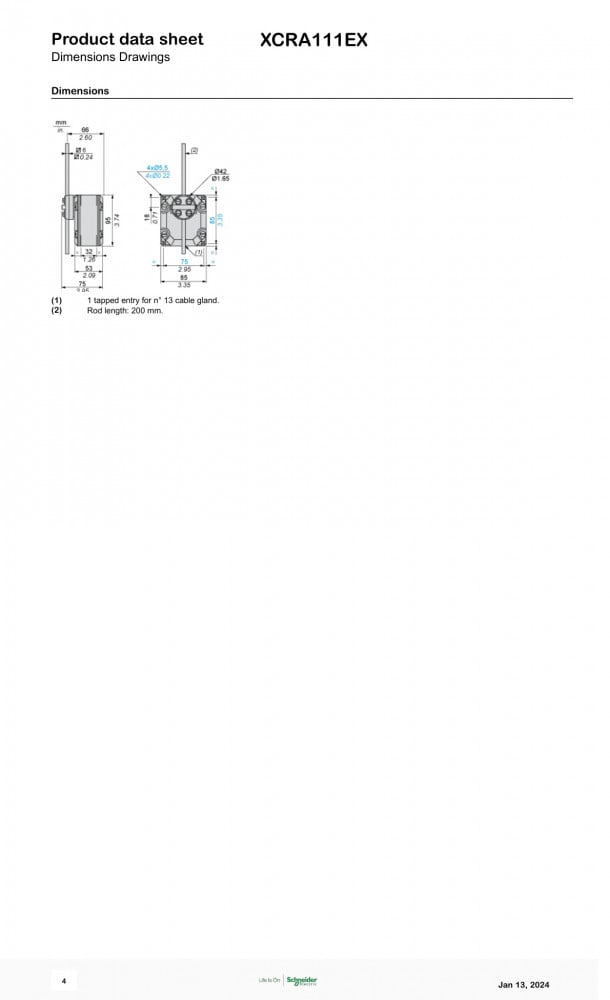 XCRA111EX technical document page 4