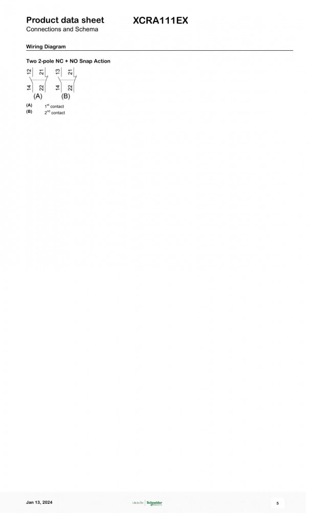 XCRA111EX technical document page 5