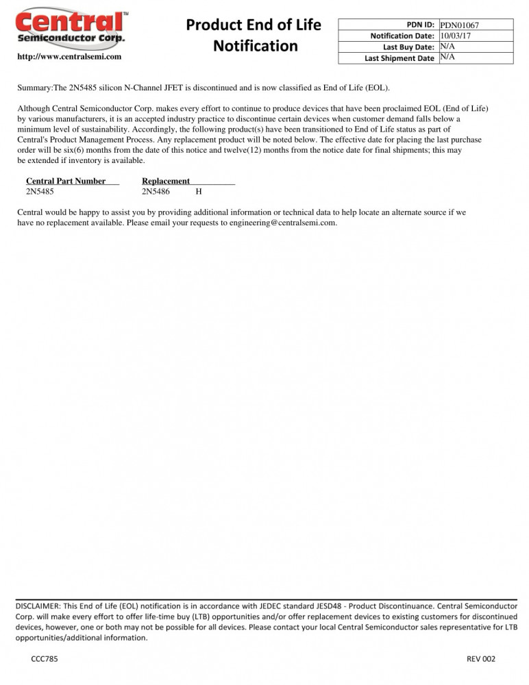 2N5486 datasheet page 5