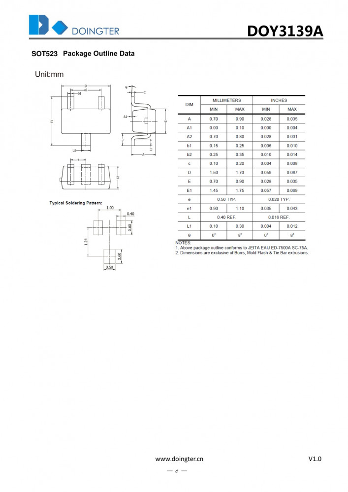 DOY3139A datasheet page 4