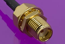SMA Plug, Straight, Solder, RG-405 (.086
