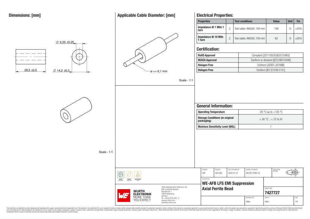 7427727 technical document, page 1