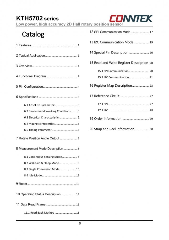KTH5702 datasheet page 3