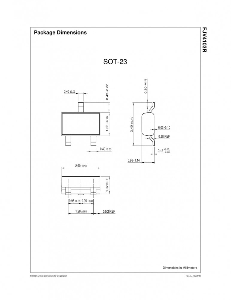 FJV4103RMTF datasheet page 3