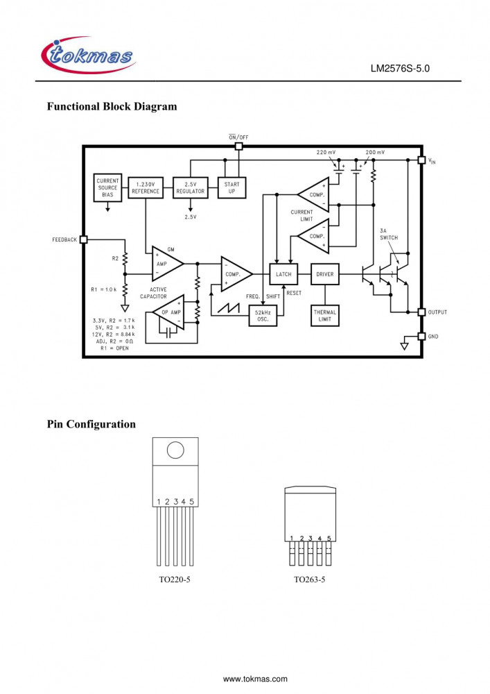 LM2576S-5.0 datasheet page 3