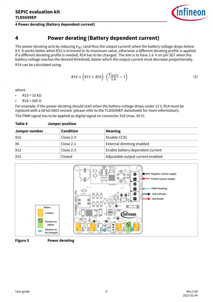 TLD5099EP SEPIC evaluation document page 6