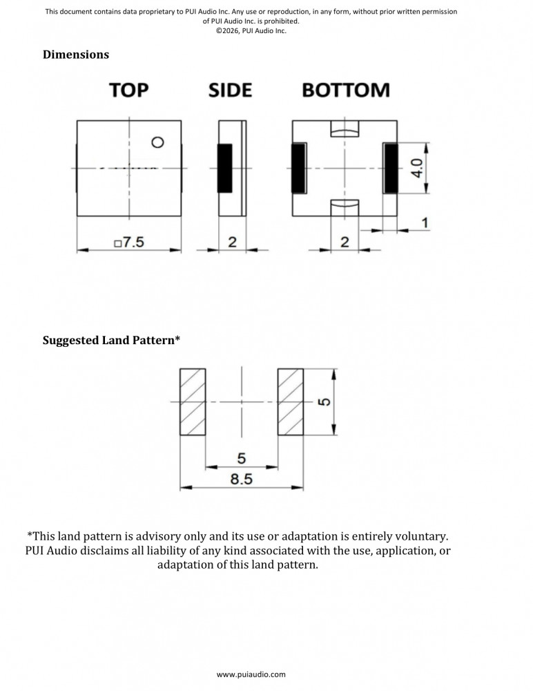 SMT-0760-T-R datasheet page 4