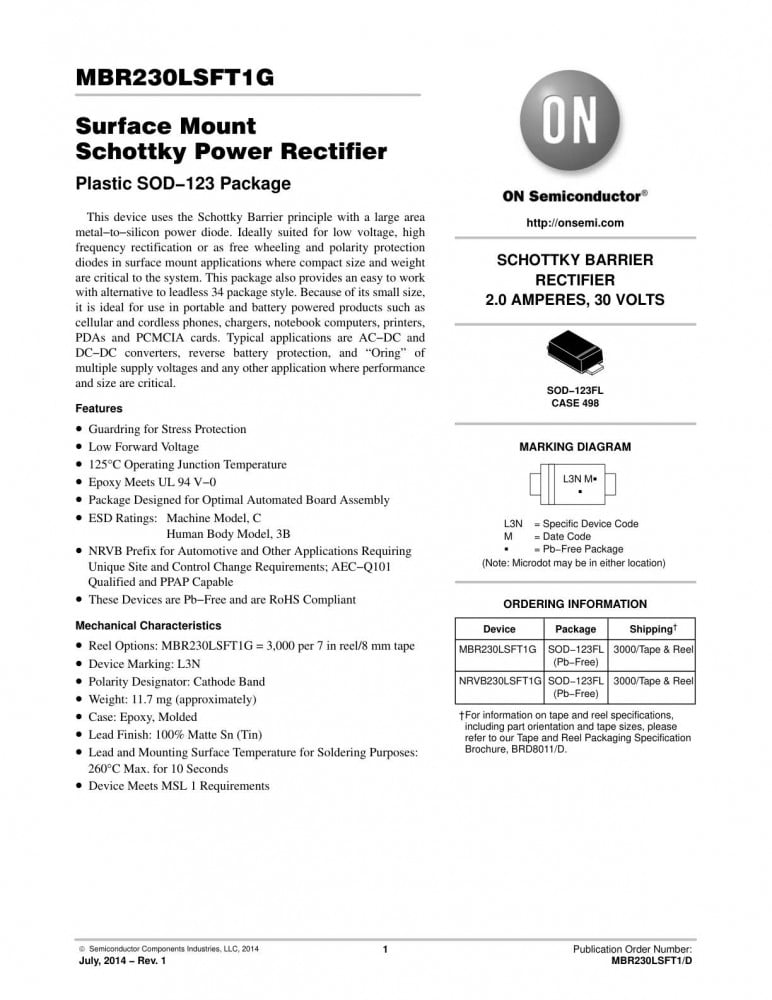 ONBB4AMGEVB technical document page 1