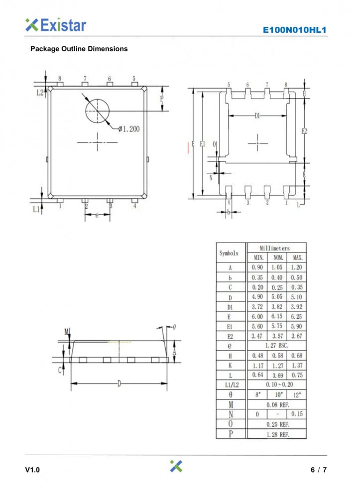 E100N010HL1 datasheet page 6