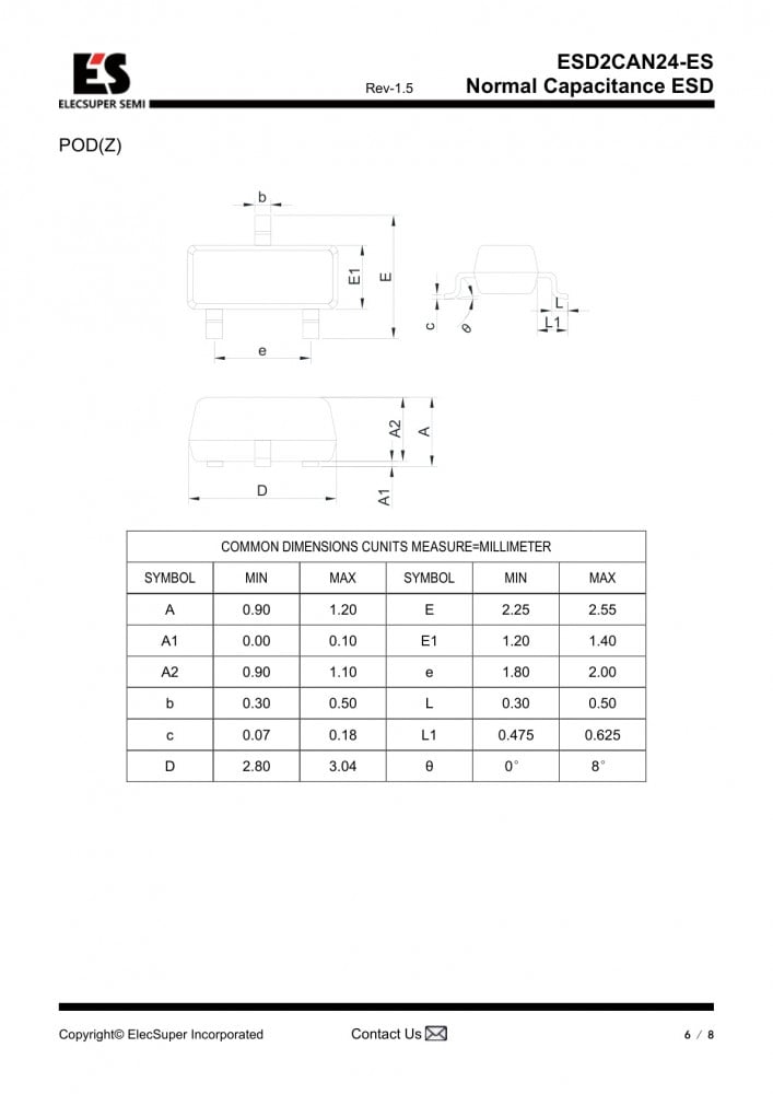 ESD2CAN24-ES datasheet page 6