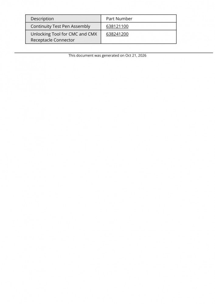 Technical document page 4 for MOLEX 643212018