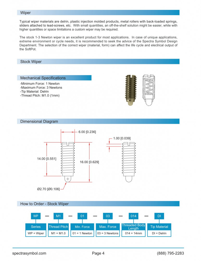 SP-L-0100-103-3%-RH technical document page 4